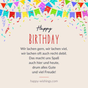 35+ lustige, witzige Geburtstagssprüche für Frauen zum Lachen