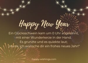 Liebevolle Neujahrswünsche: Herzliche Wünsche zum Neuen Jahr