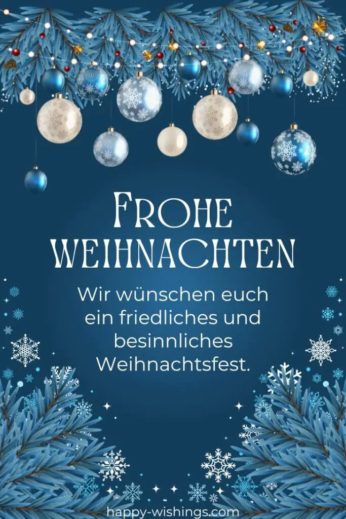 Weihnachtswünsche kurz & knapp für Karten & Co.